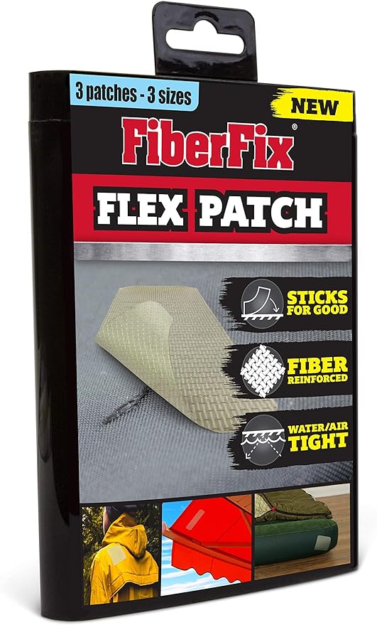 FiberFix Products: FibeFix Tape, Flex Patch, Repair Heat Wrap,